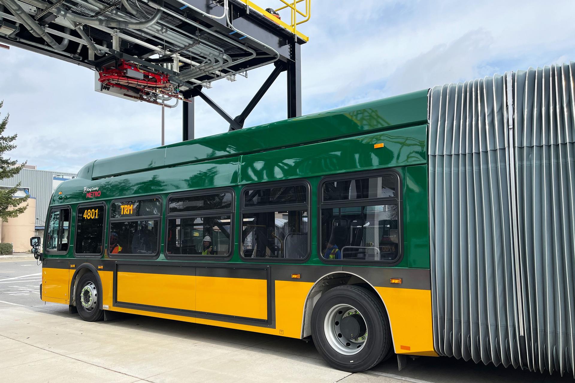 King County Metro charging depot tour